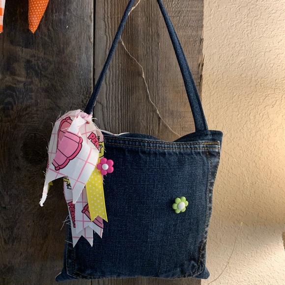 Other | Pocket Pal Super Mario Peach Denim Tooth Fairy Iphone Holder ...